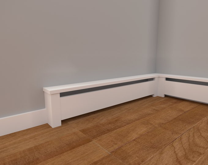 New Custom Made to Order Baseboard Heater Covers. Shaker Style. (demo ...