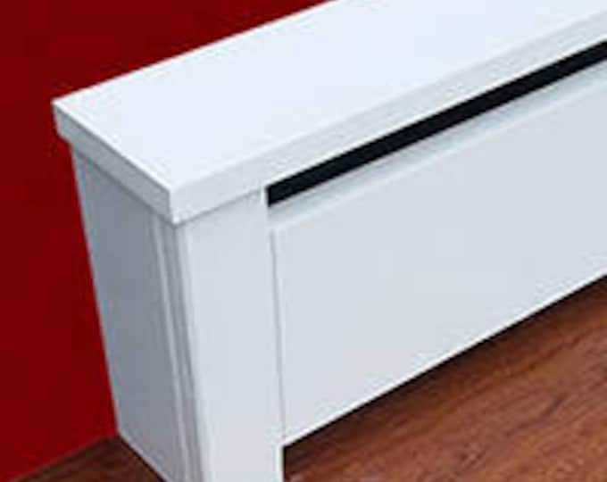 New Custom Made to Order Baseboard Heater Covers. Shaker Style, Primed ...