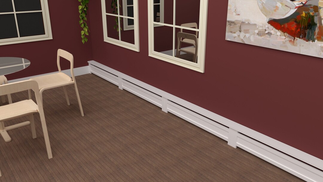 New Custom Made to Order Baseboard Heater Covers. Shaker - Etsy