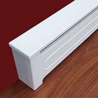 New Custom Made to Order Baseboard Heater Covers. Shaker Style. demo ...