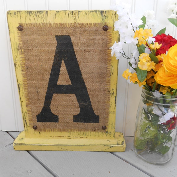 Standing Wood Rustic Letters - Etsy