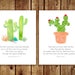 Watercolor Cactus Print | Bible Verse Wall Art | Cactus Printable Quote ...