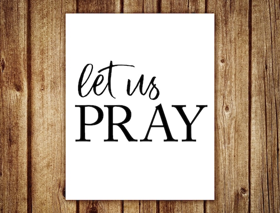 Let Us Pray Quotes