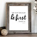 1 John 4:19 Bible Verse Wall Art | Christian Print | Scripture Quote ...
