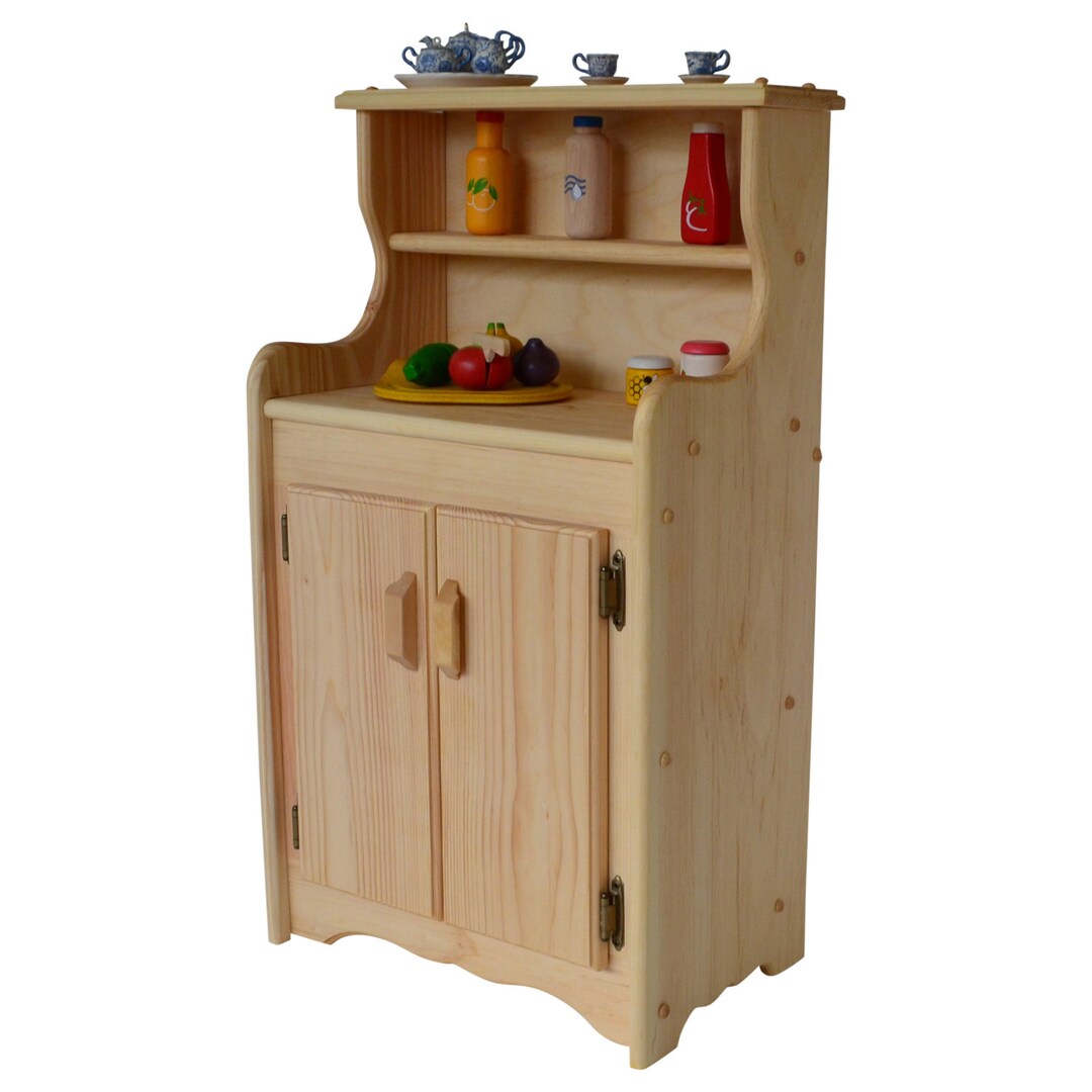 Wooden Play Kitchen-child's Pantry-jenny's Pantry - Etsy