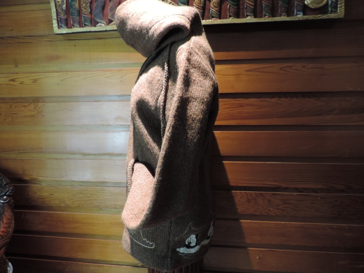 Vintage Sweater,vintage Wool Sweater,vintage Inuit Sweater,vintage ...