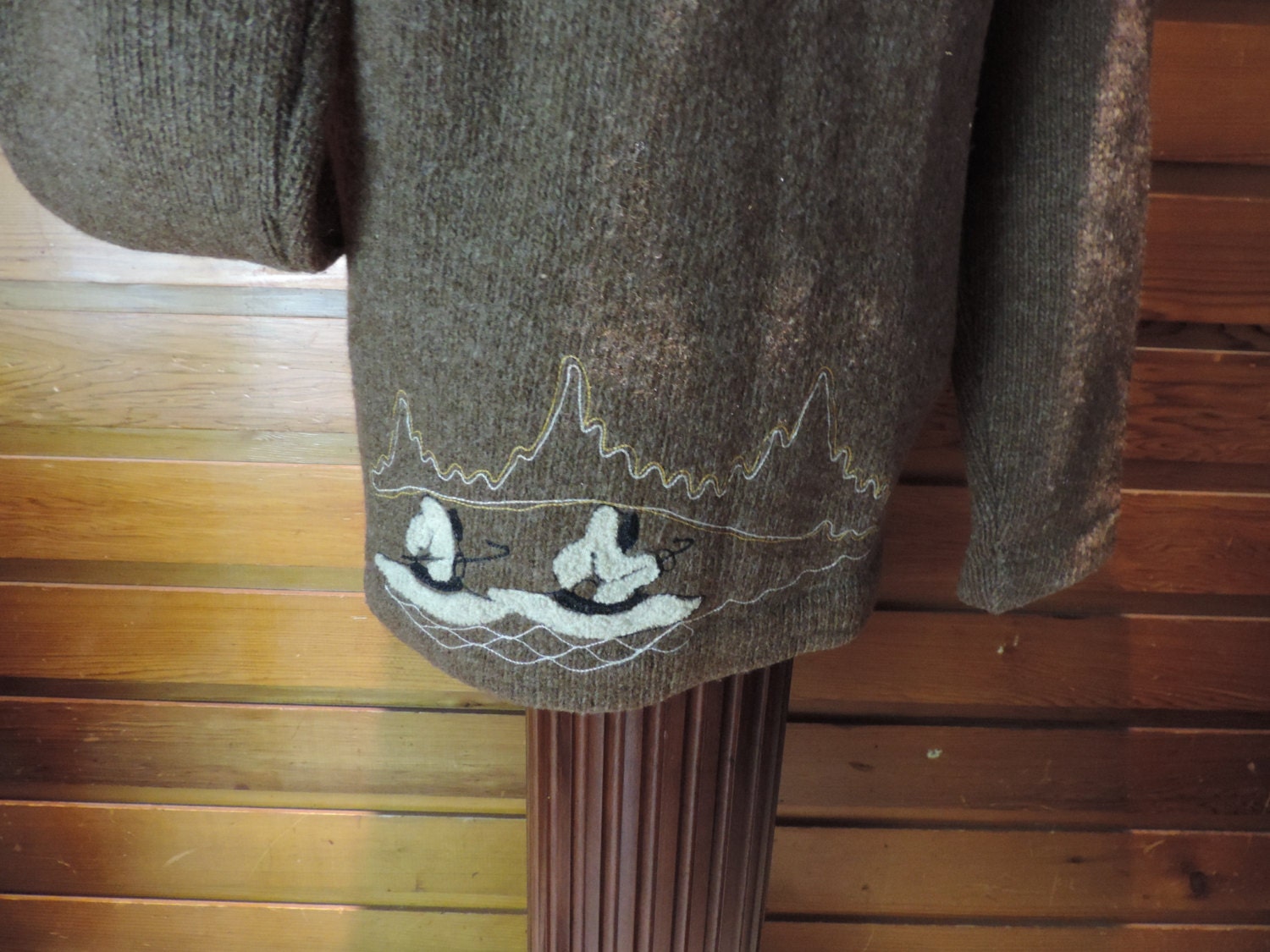 Vintage Sweater,vintage Wool Sweater,vintage Inuit Sweater,vintage ...