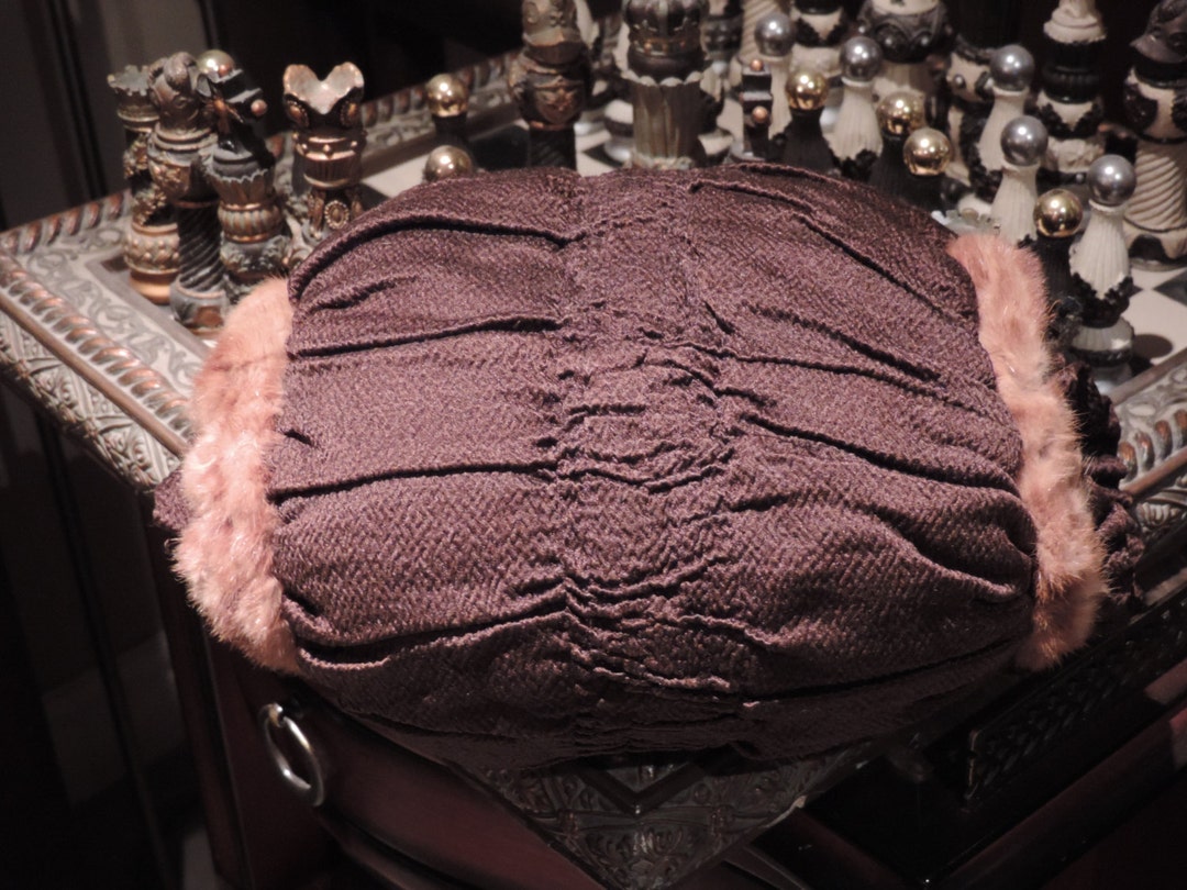 Antique Victorian Hand Muff Fur Muff - Etsy
