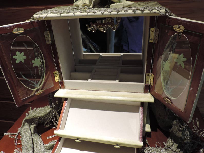 Jewelry BoxUpcycled Jewelry BoxMadame ButterflyRecycled | Etsy