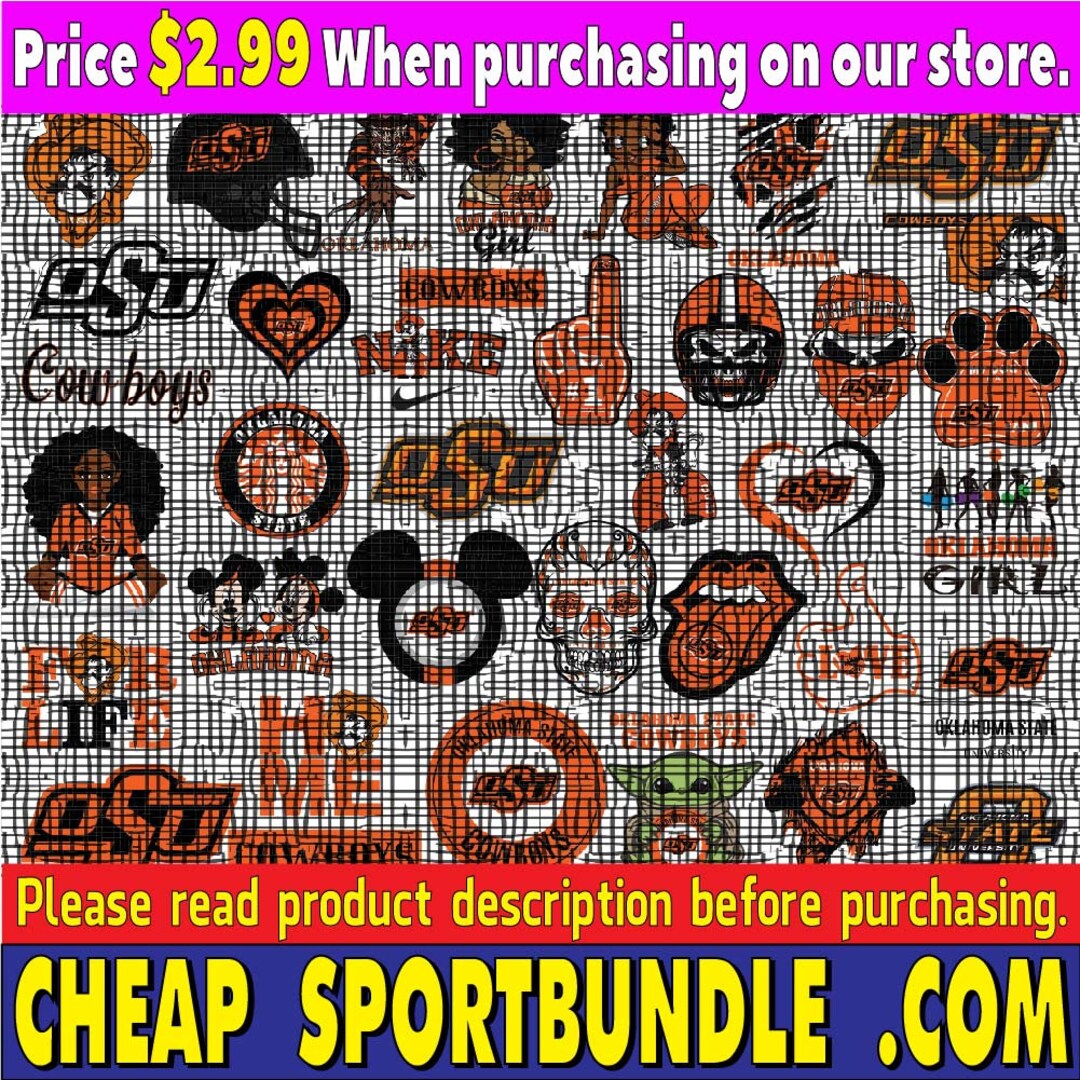 Oklahoma-state Football Team Svg, Oklahoma-state Svg, NCAA Teams Svg ...