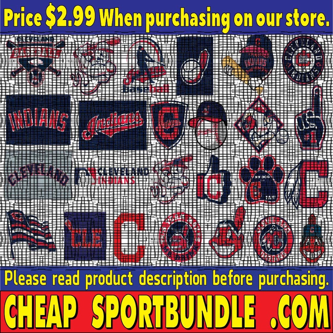 Cleveland-indians Baseball Team Svg, Cleveland-indians Svg, MLB Svg, M ...