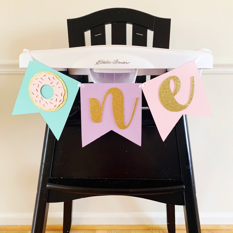 Donut High Chair Banner - Etsy