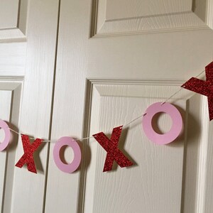 Valentine's Day Banner, XOXO Banner, Hugs and Kisses Banner, Love ...