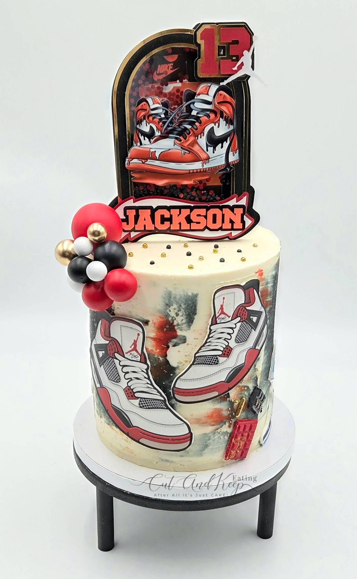 Sneaker Cake Topper – Jordans Party Decoration - Etsy