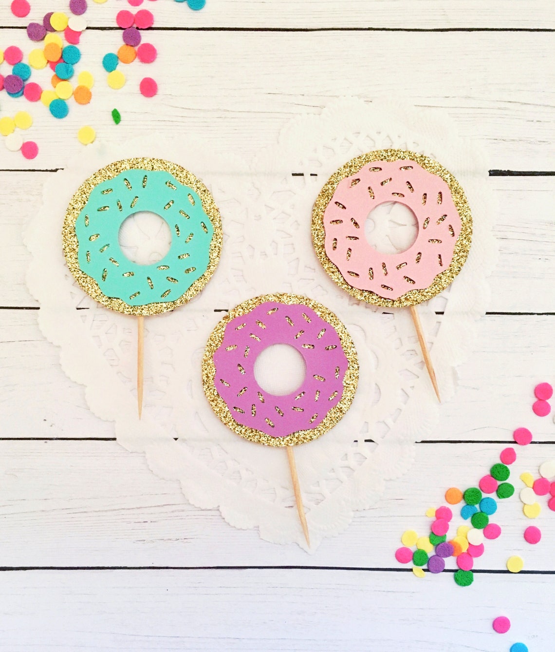 Donut Party Donut Toppers Donut Grow up Toppers Donut Party - Etsy