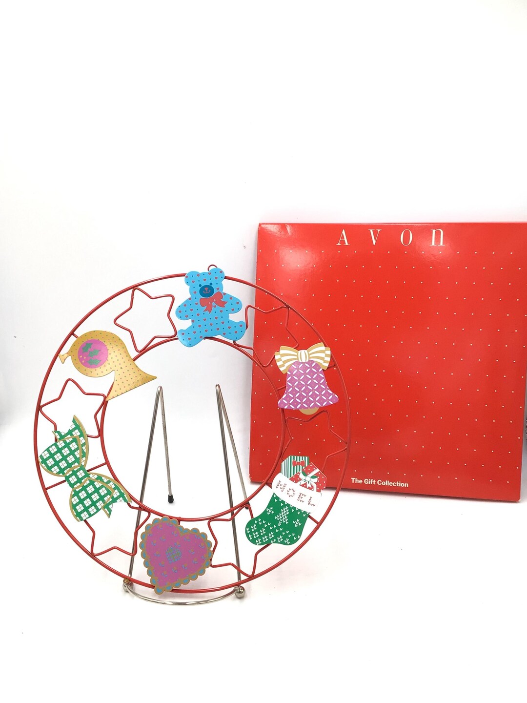 Avon Signs of Christmas Magnet Wreath Decoration a Gift Collection - Etsy