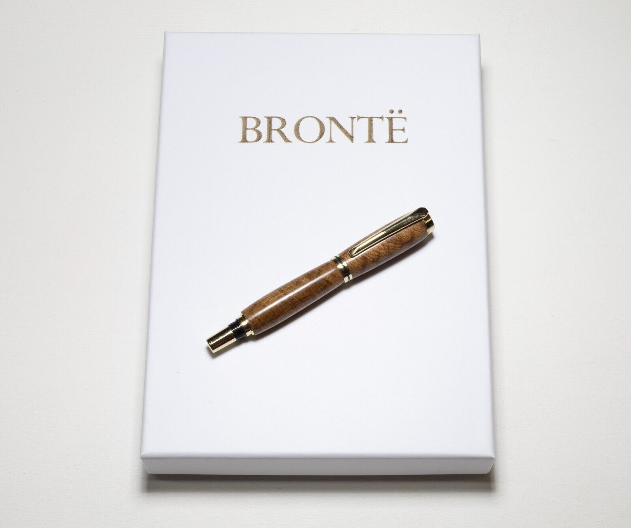 Bronte Oak Fountain Pen - Etsy
