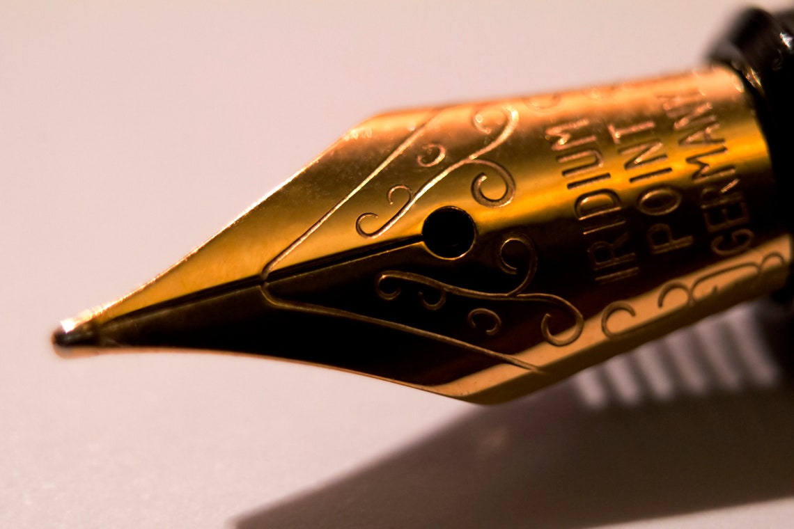 Bronte Oak Fountain Pen - Etsy