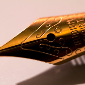 Bronte Oak Fountain Pen - Etsy