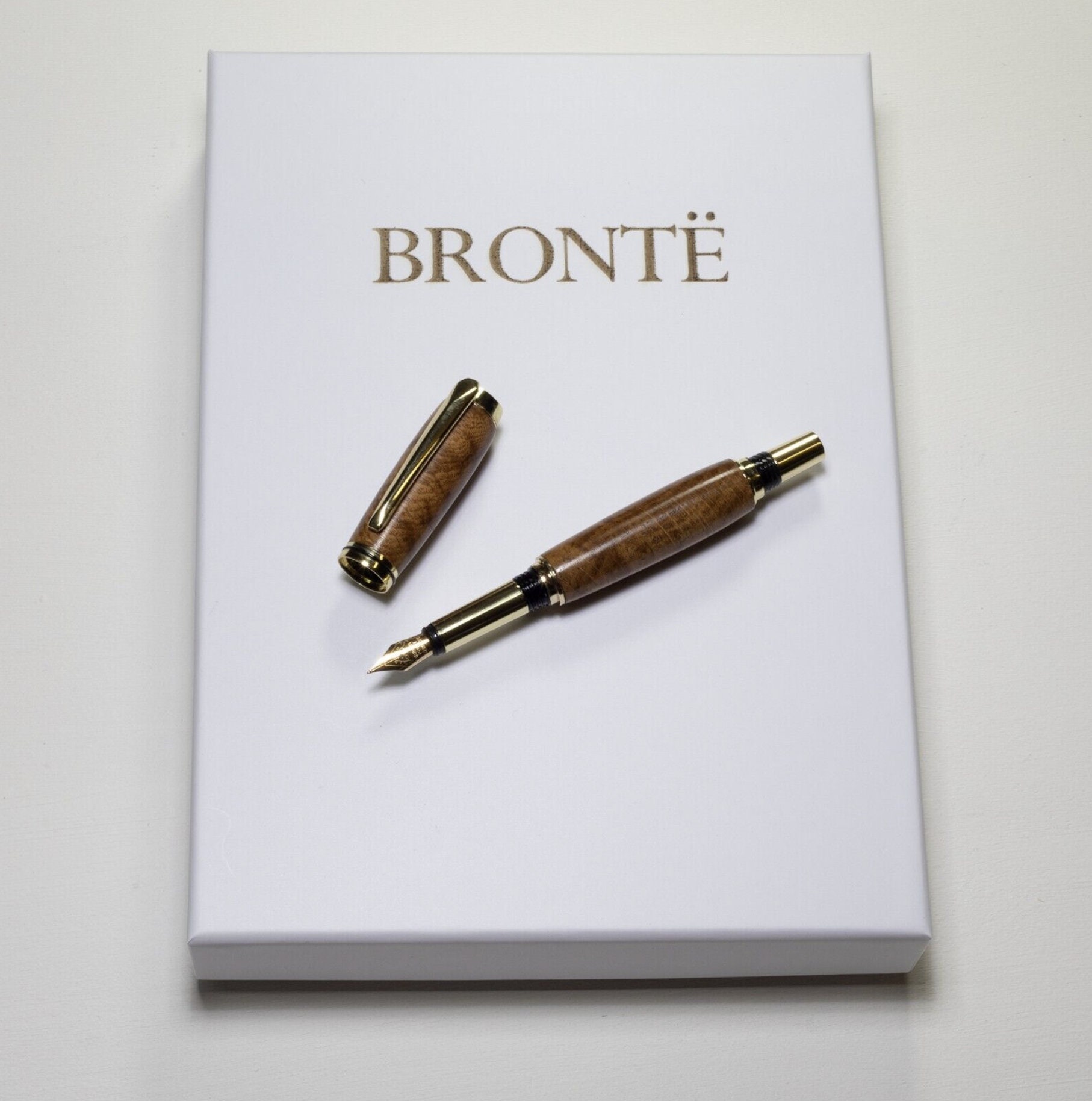 Bronte Oak Fountain Pen - Etsy