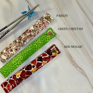 9.5" Chopstick Sleeves - Etsy