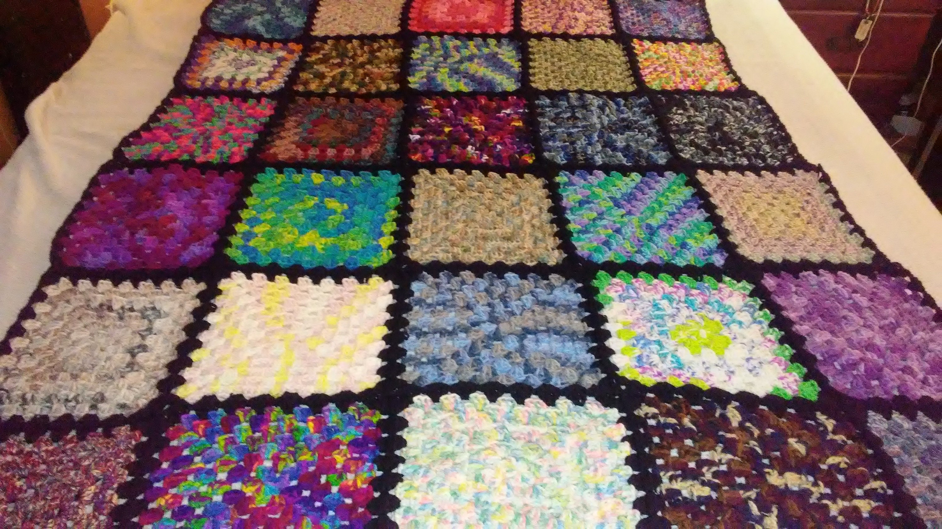 Personal Multi-colored Blanket or Throw - Etsy