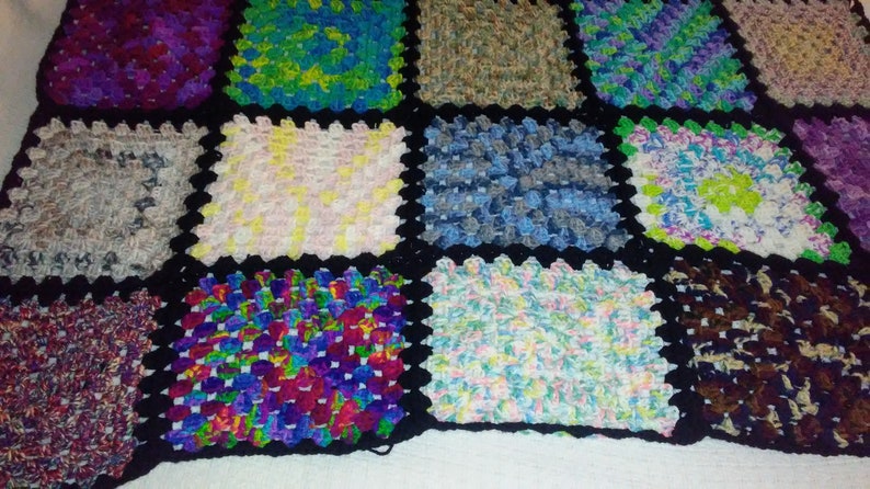 Personal Multi-colored Blanket or Throw - Etsy
