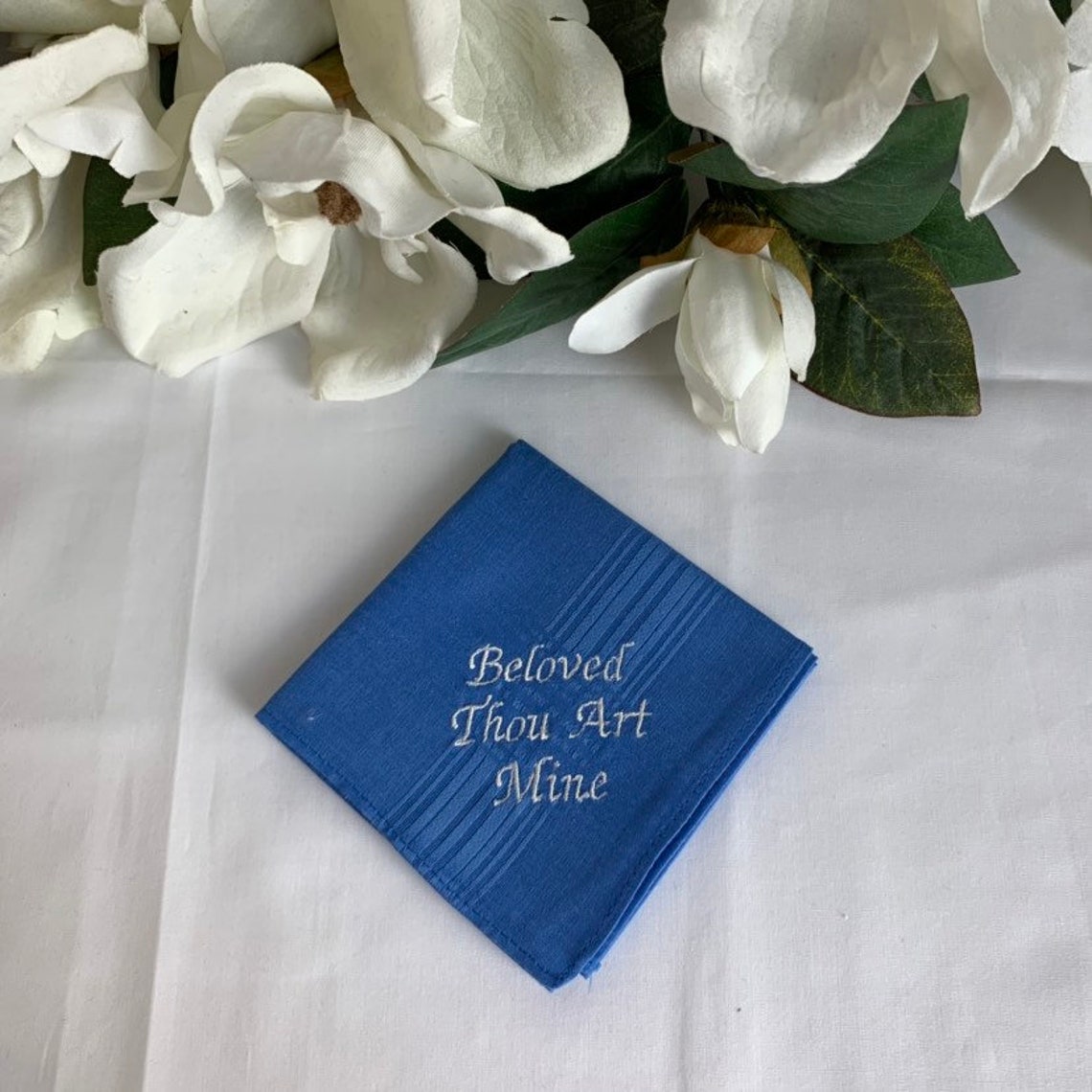 Set of 2 Handkerchiefs Inspirational Saying KJV Bible | Etsy