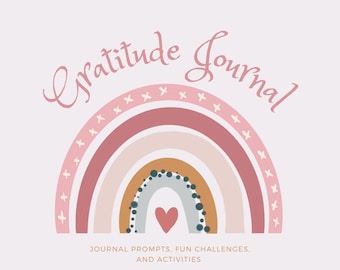 PRINTABLE 5-minute Gratitude Journal for Kids - Etsy