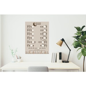 Lunar Calendar 2024 (digital) MOON CHILD Design - Etsy