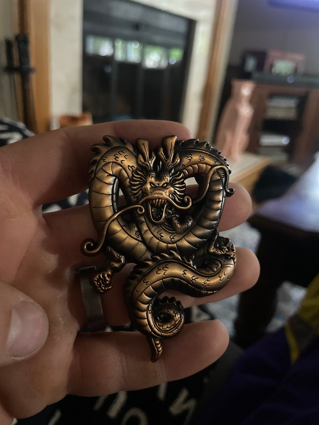 Dragon Golden Shenron 3 Inch Pin - Etsy