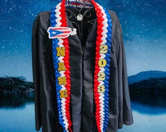 Personalized Philippine Mexican Graduation Lei Philippines - Etsy