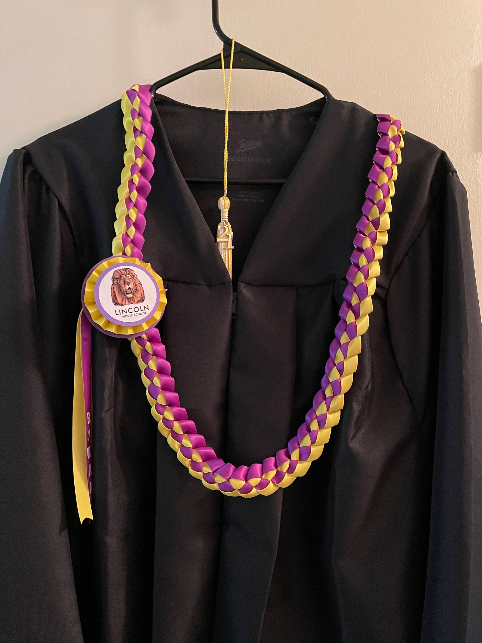 Personalized Ribbon Lei Graduation Lei Graduation Promotion | Etsy