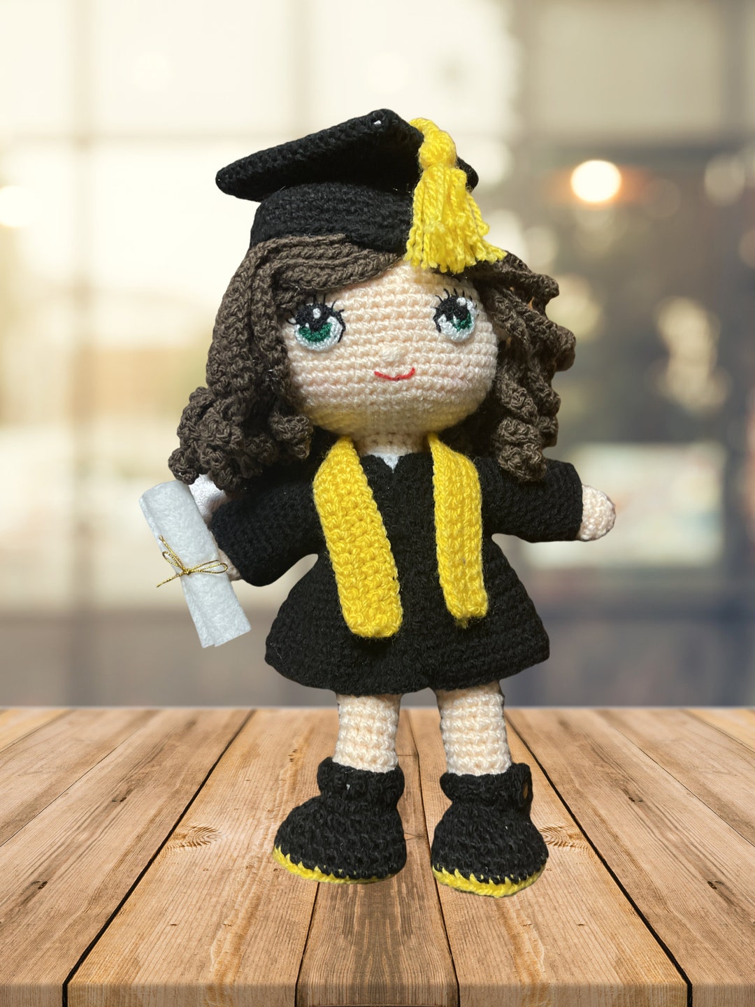 Graduation Doll, Amigurumis, Class of 2024, Graduation, Doll - Etsy