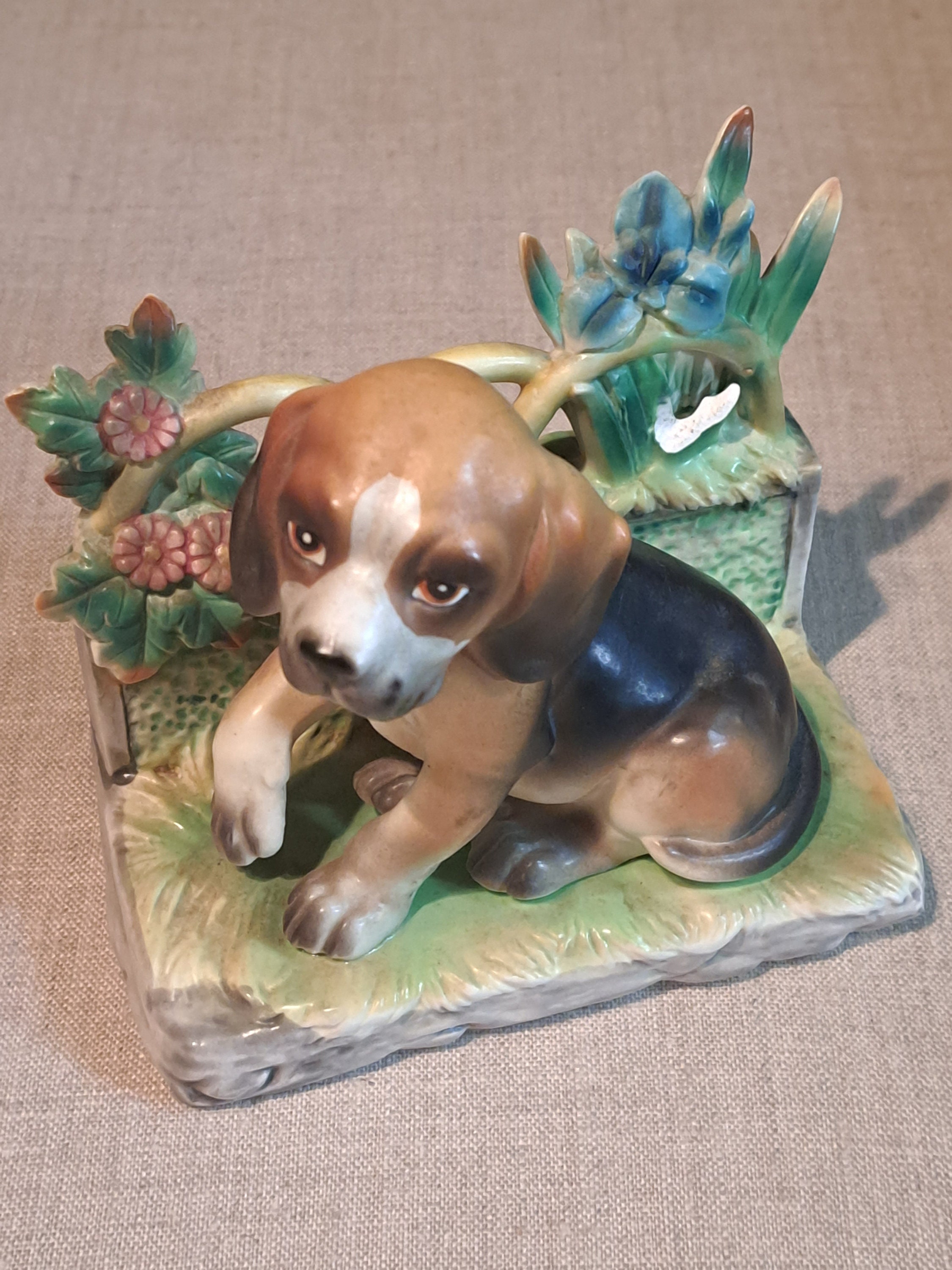 Lefton's Ceramic Beagle - Etsy