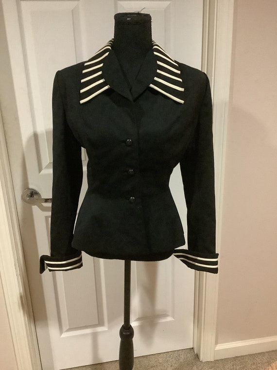 40s lilli ann black - Gem