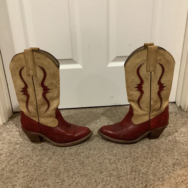 Inlay Boots - Etsy