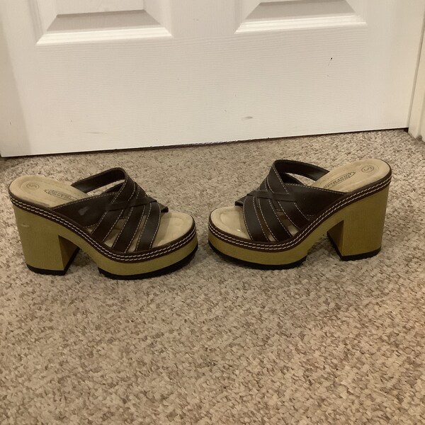 Chunky Heel Platform - Etsy