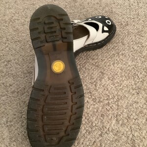 Vintage Tread Air Kitten Black & White Platform Mary Jane Boho Dr ...