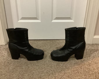 70s Platform Shoes - Etsy