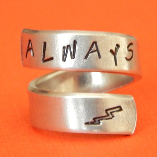 Book & Music Wrap Ring Symbol Ring - Etsy