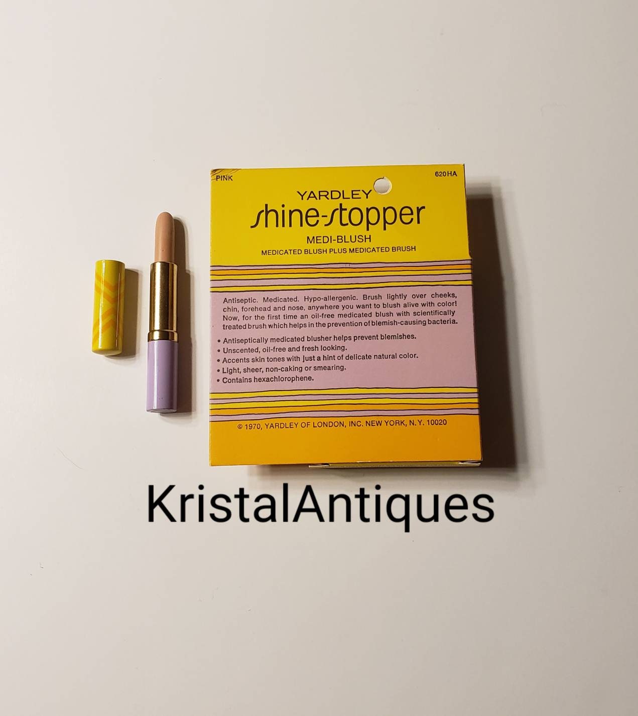 Vintage Yardley Blush and Concealer Mod Shine Stopper New Old - Etsy