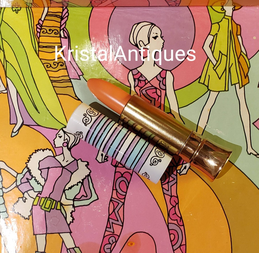 Vintage Yardley London Look Lipstick Mod Country Creme Peach New Old ...