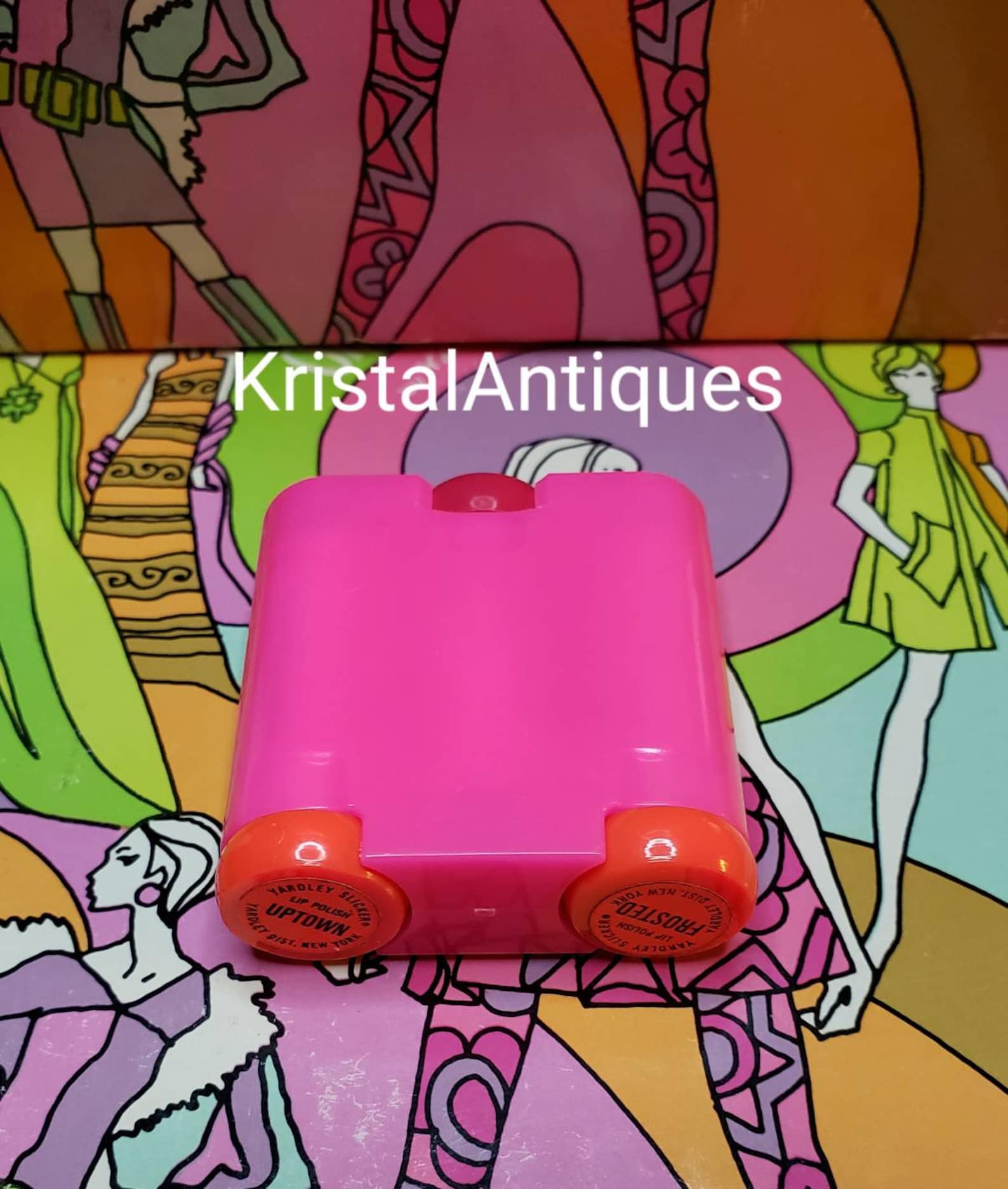 Yardley Slicker Lipstick Liplighter 3 in 1 Slicker Hot Pink Compact ...