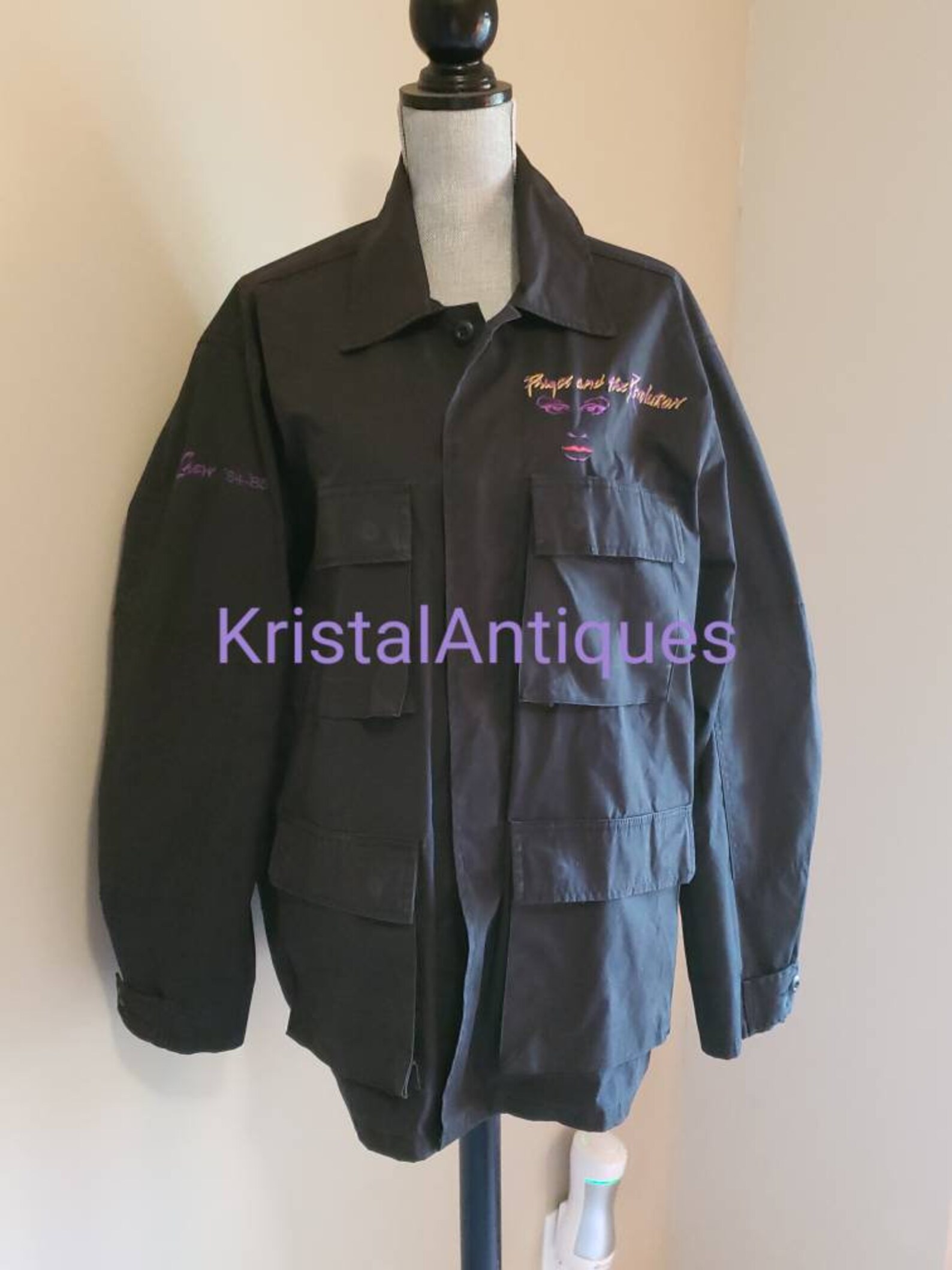 Prince and the Revolution Purple Rain Authentic Crew Jacket XL Used ...