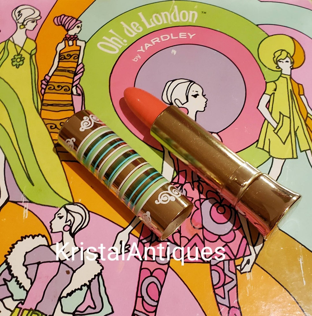 Vintage Yardley Lipstick Mod Cellophanes New Old Store Stock Close ...