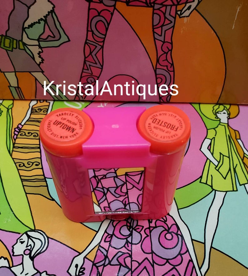 Yardley Slicker Lipstick Liplighter 3 in 1 Slicker Hot Pink Compact ...