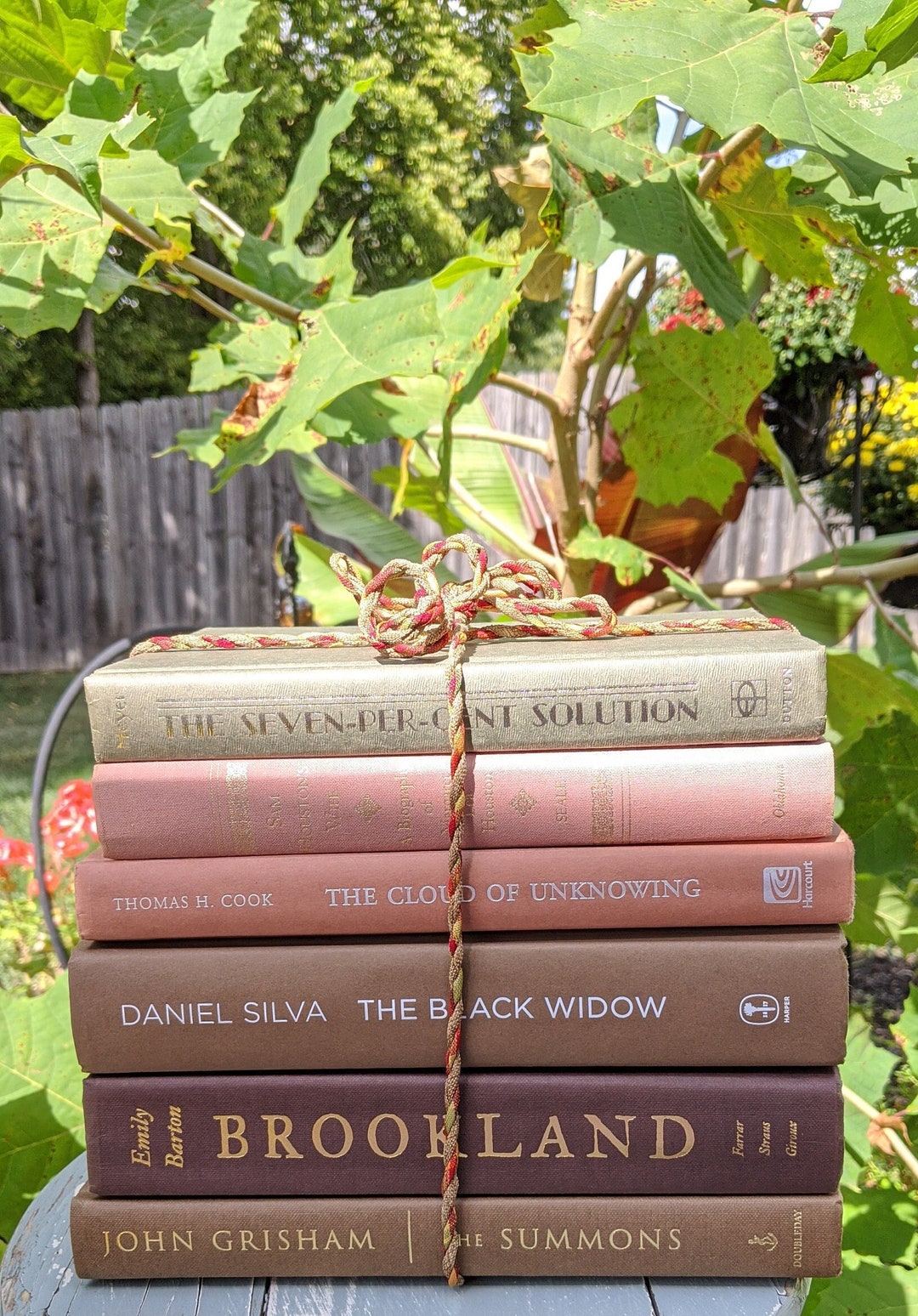 Brown Books, Neutral Colored Books, Book Stack, Bundle of Brown Toned ...