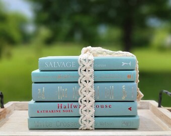 Mint Green Books | Etsy