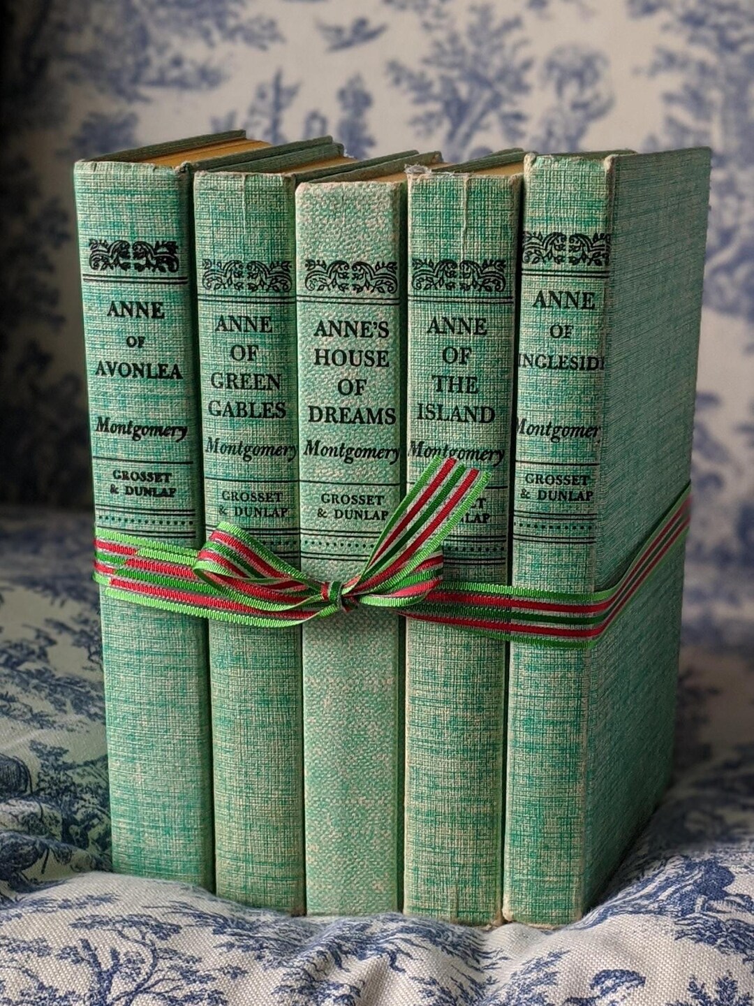 Anne of Green Gables Book Series, L M Montgomery, 1930's Print, Kindred ...